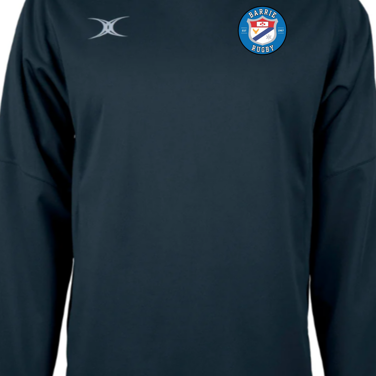 Barrie RFC - Pro Warm Up Top – Gilbert Rugby Canada